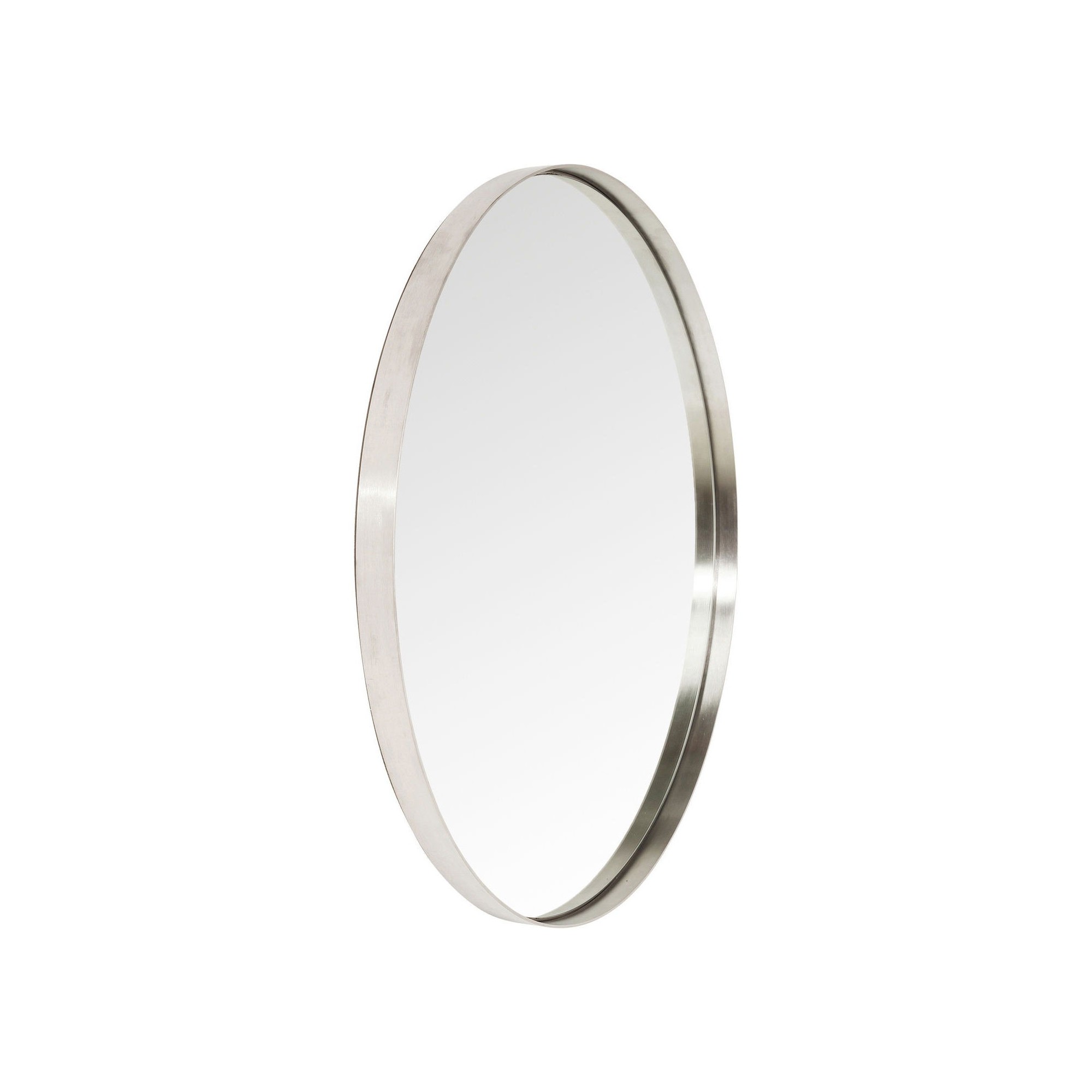 Miroir Curve rond inox 100cm – Dépôt Style – Meubles design à Bruxelles