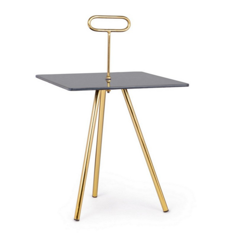 TABLE D’APPOINT INESH ROCK 40X40 – Dépôt Style – Meubles design à Bruxelles